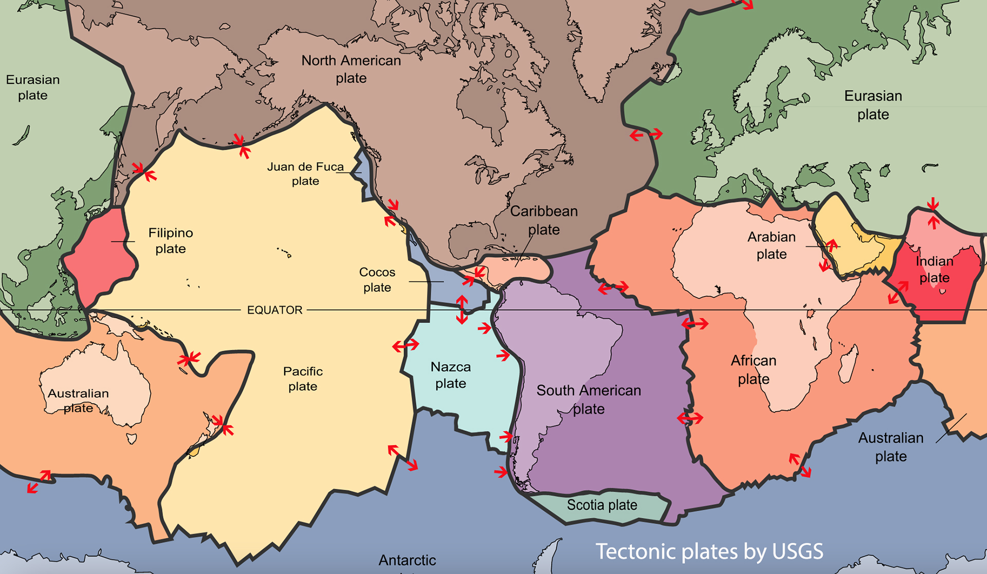 New Tectonic Plate Discovered Off The Cost Of Ecuador